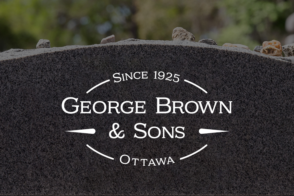 George Brown & Sons - Memorial architects - Ottawa institution since 1925